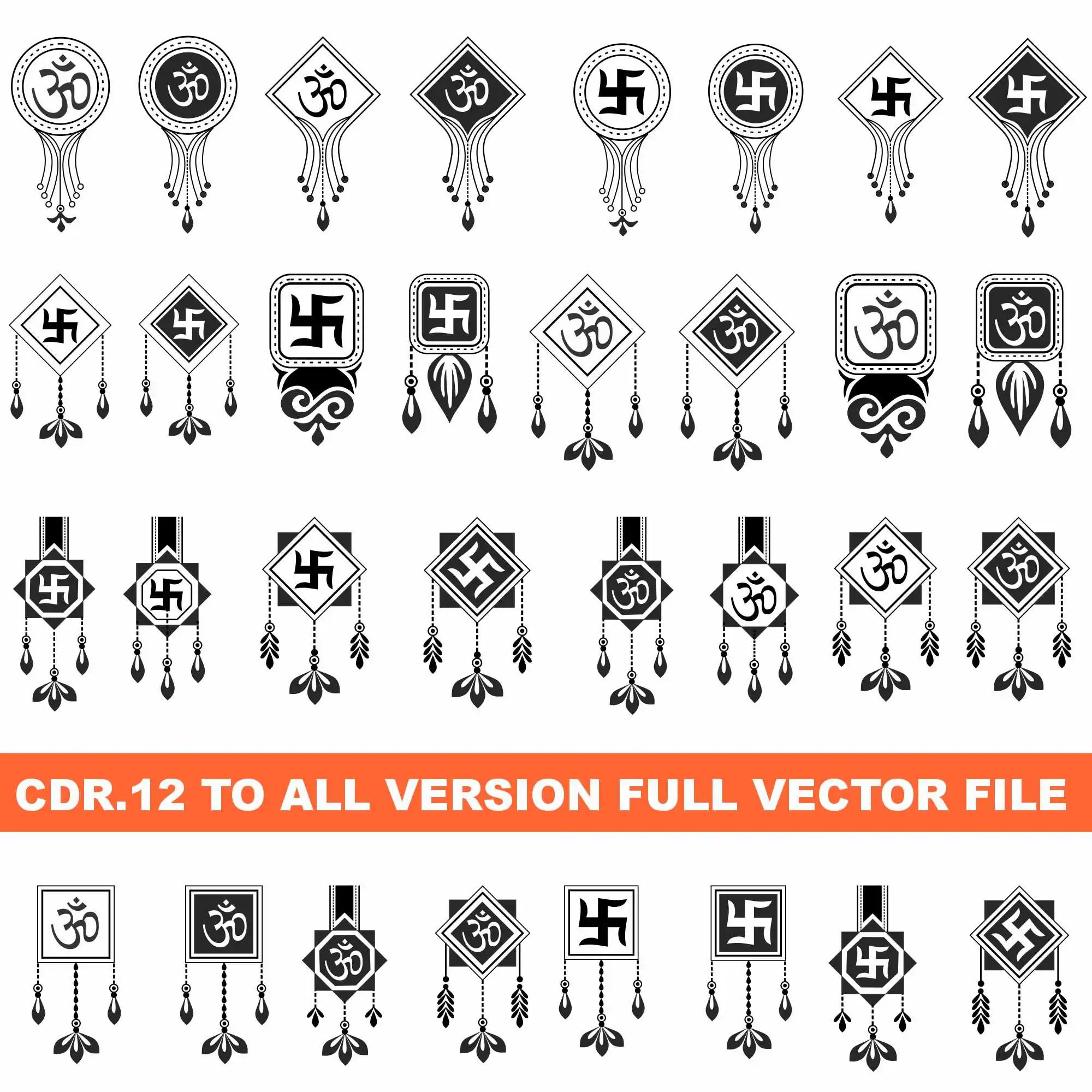 Fancy om clipart cdr package - KingPik